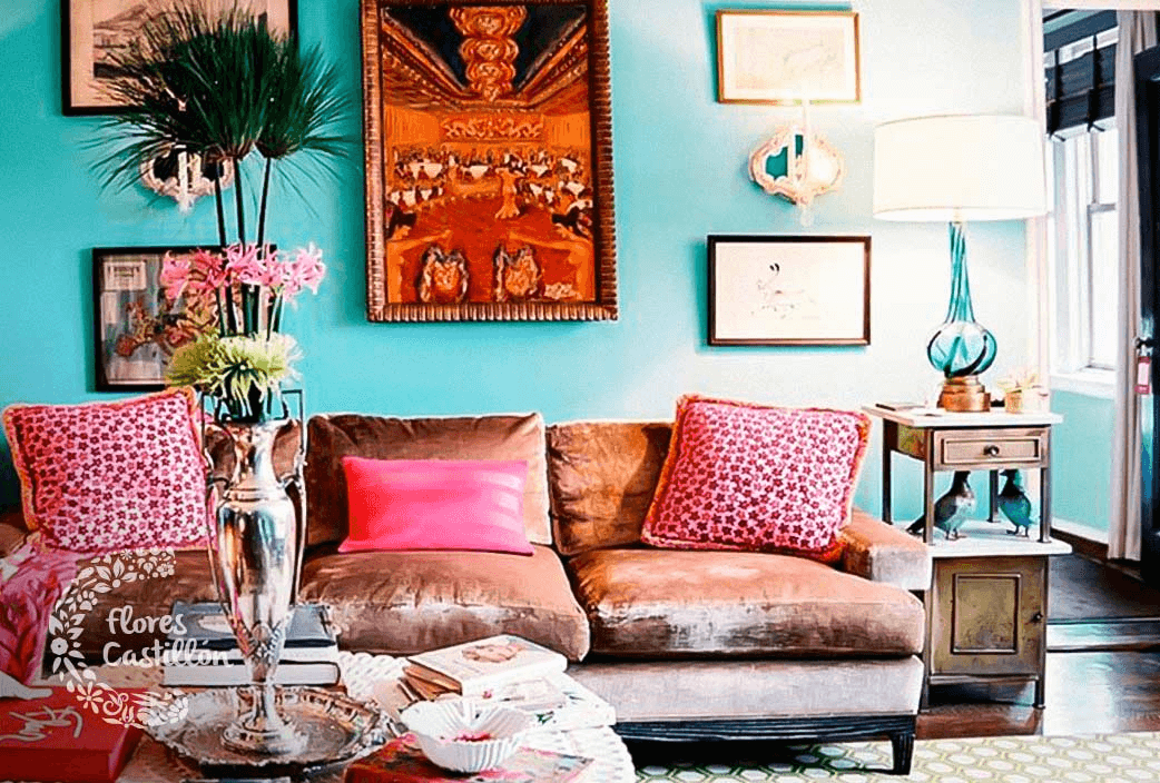 Estilo bohemio, decoracion para interiores sofisticados.