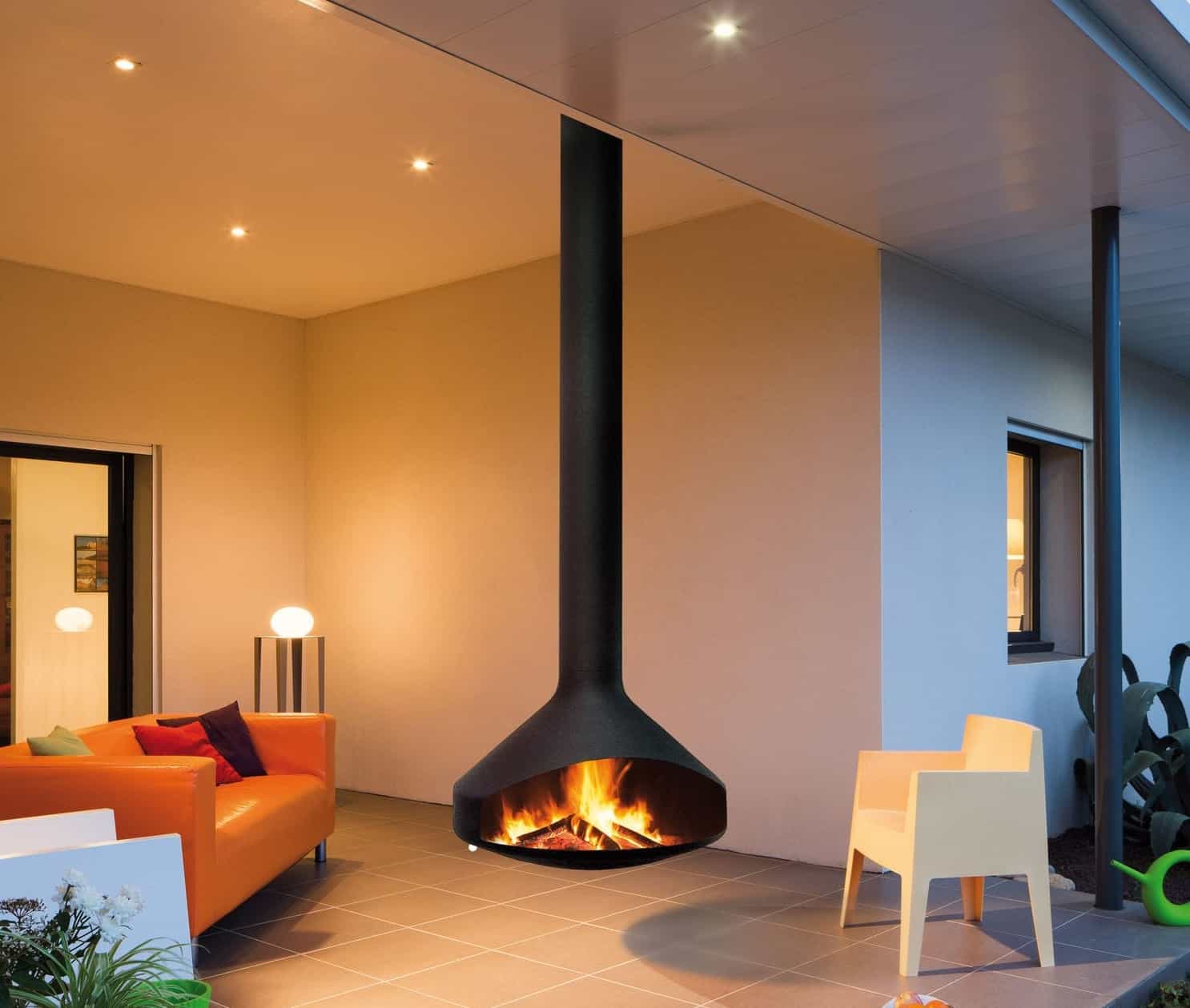 El encanto y la funcionalidad de las chimeneas modernas